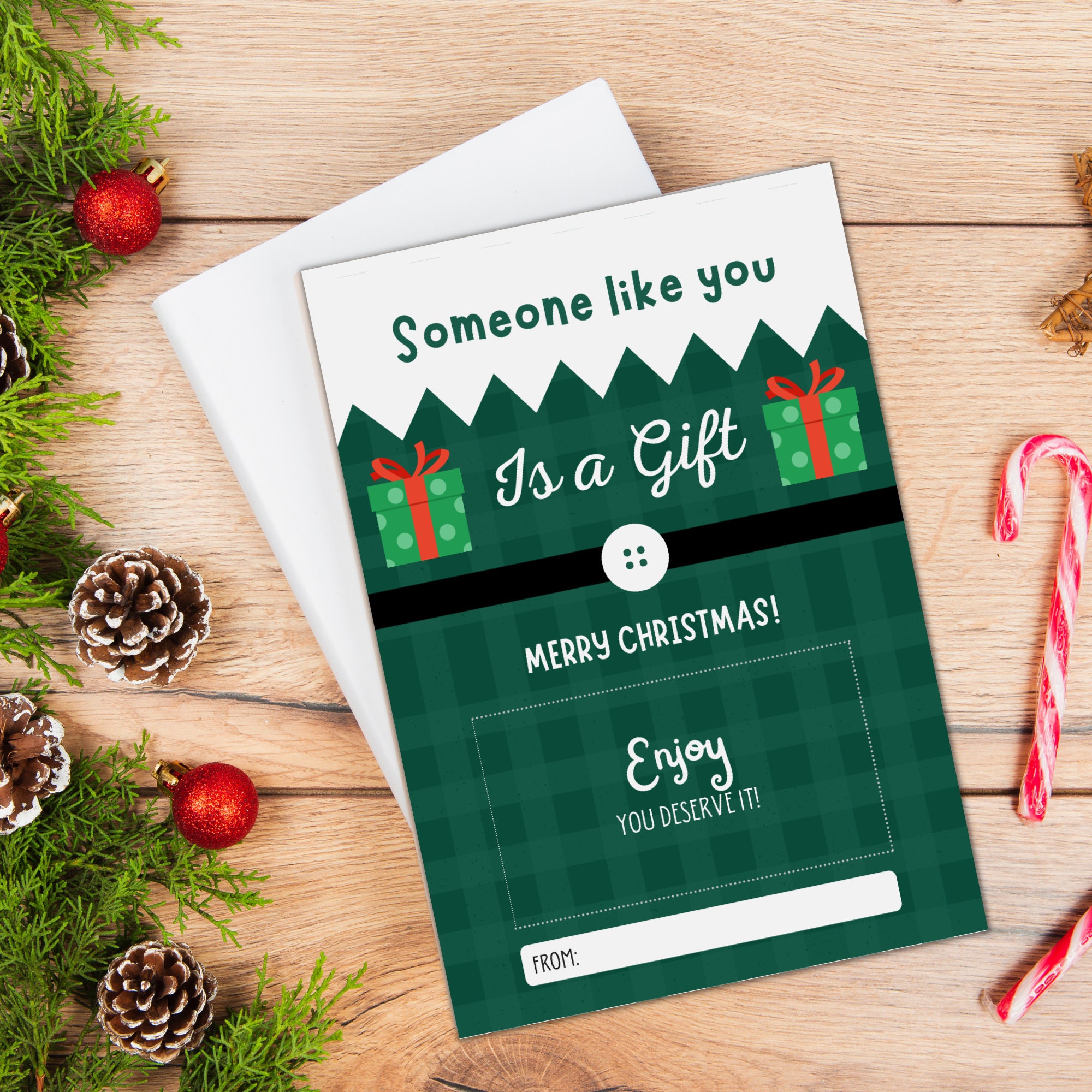 Printable Gift Card Holder | Printable Christmas Coffee Card Holder ...