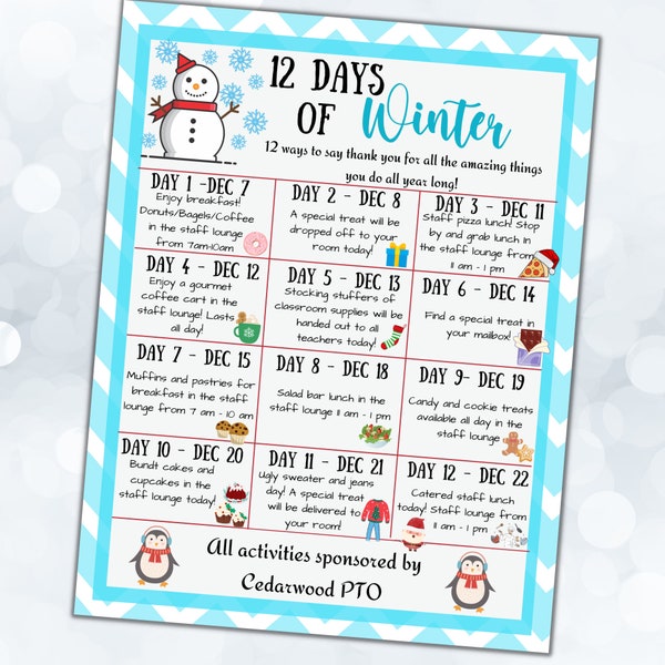 12 Days of Christmas - Etsy