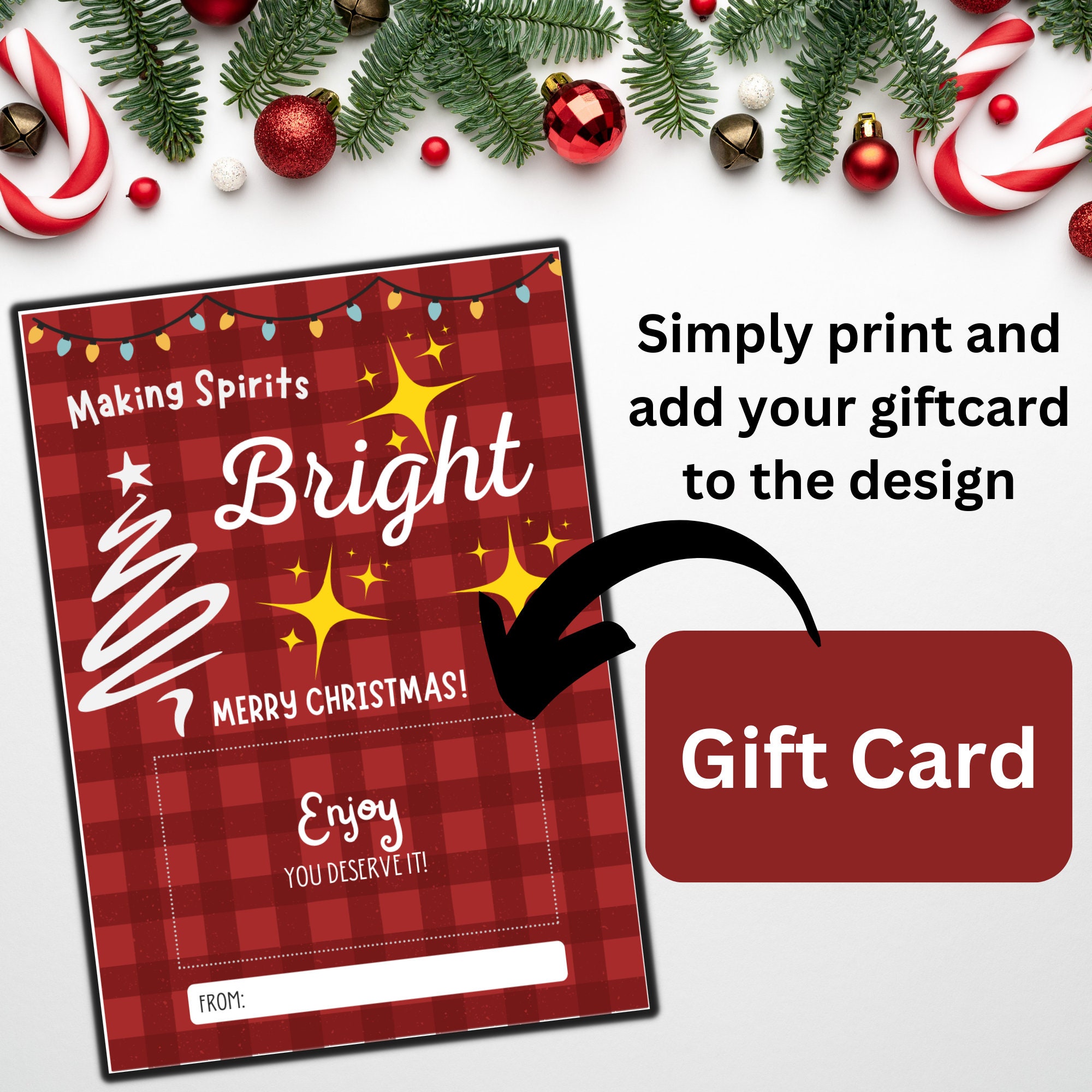 Gift Card Holder, Instant Download, Printable Appreciation Gift ...