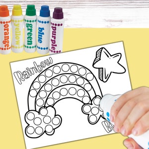 Do A Dot Activity Pages | Fine Motor Skills | Dot Marker Printable for ...