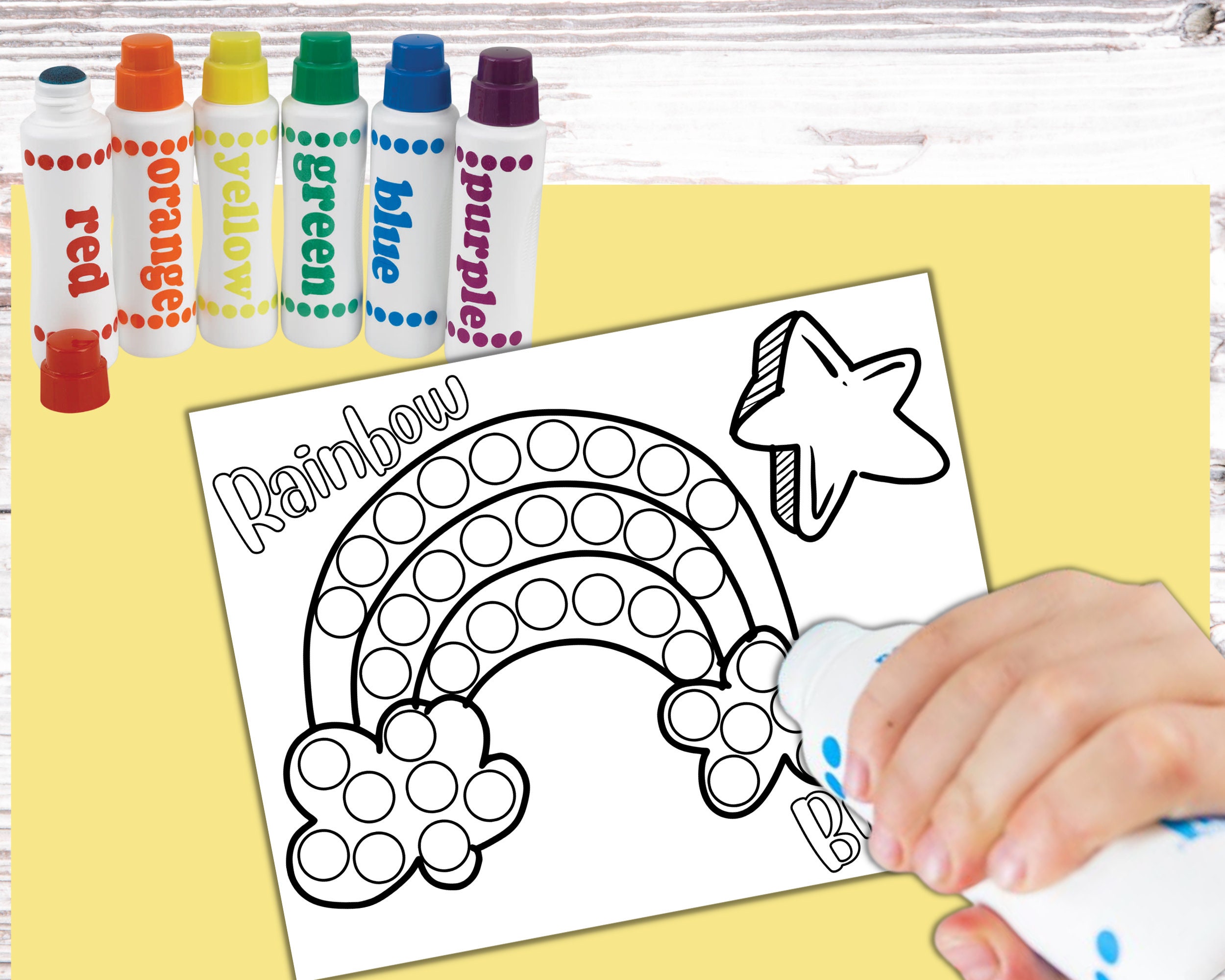 Do A Dot Activity Pages | Fine Motor Skills | Dot Marker Printable for ...