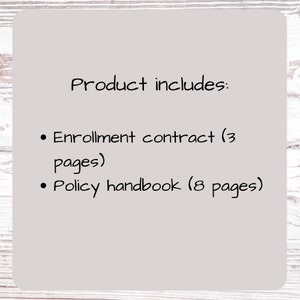 Editable Daycare Contract, Home Daycare Forms, Nanny Contract, Daycare ...
