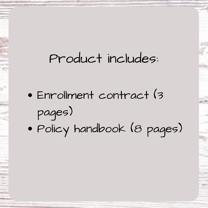 Editable Daycare Contract, Home Daycare Forms, Nanny Contract, Daycare ...