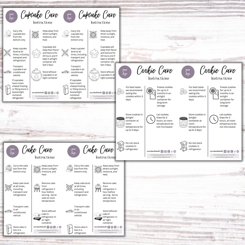 Editable, Bakery Bundle Forms, Cake Business Bundle, Cake Order Form ...