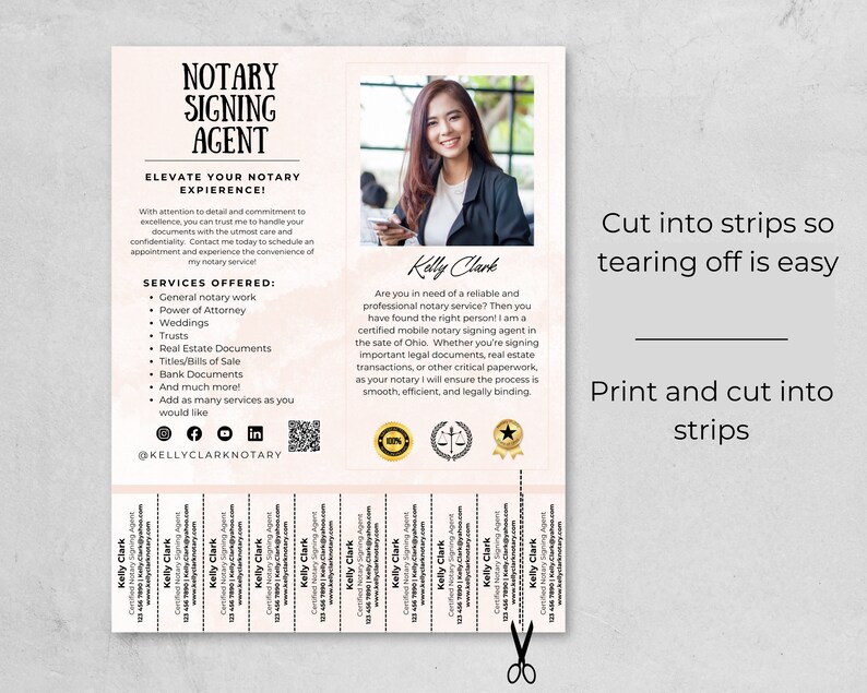 Notary Business | Notary Flyer Templates | Apostille Agent | Notary ...