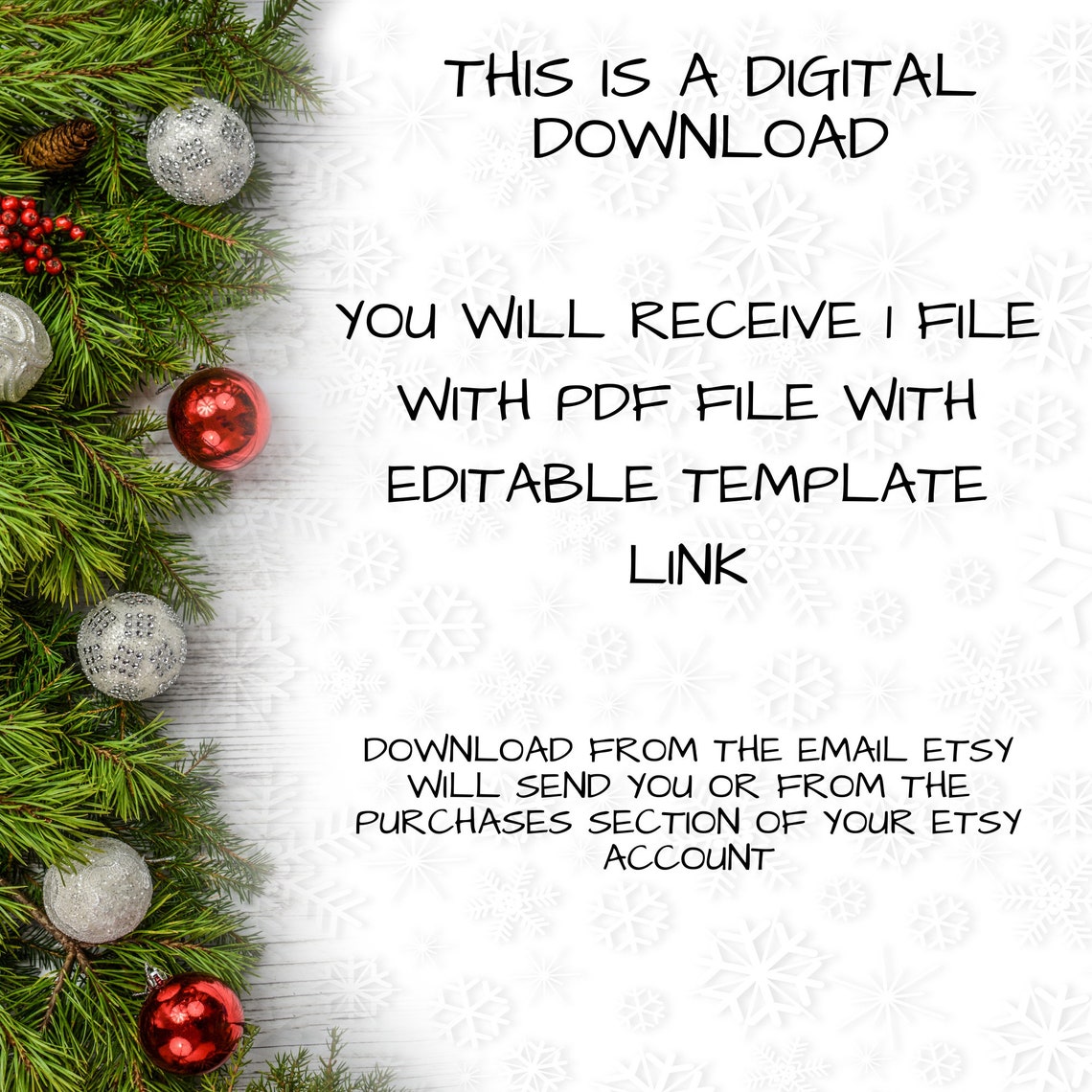 Editable Christmas Holiday Appreciation Flyer, Teacher 12 Days of ...
