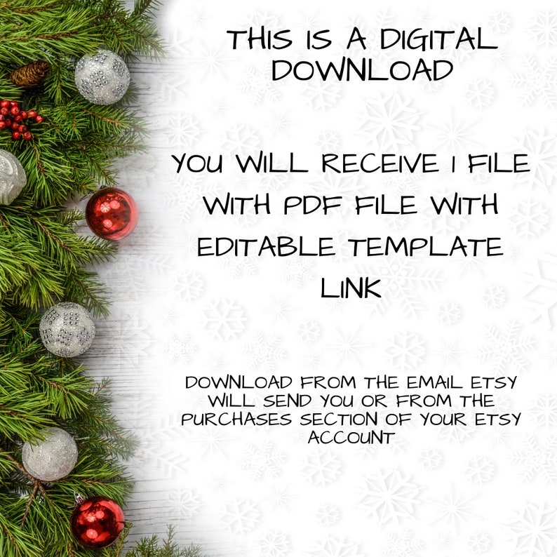 Editable Christmas Holiday Appreciation Flyer, Teacher 12 Days of ...