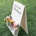 Customized Wedding Sign, Custom Wedding Flower Box, Wedding Welcome ...