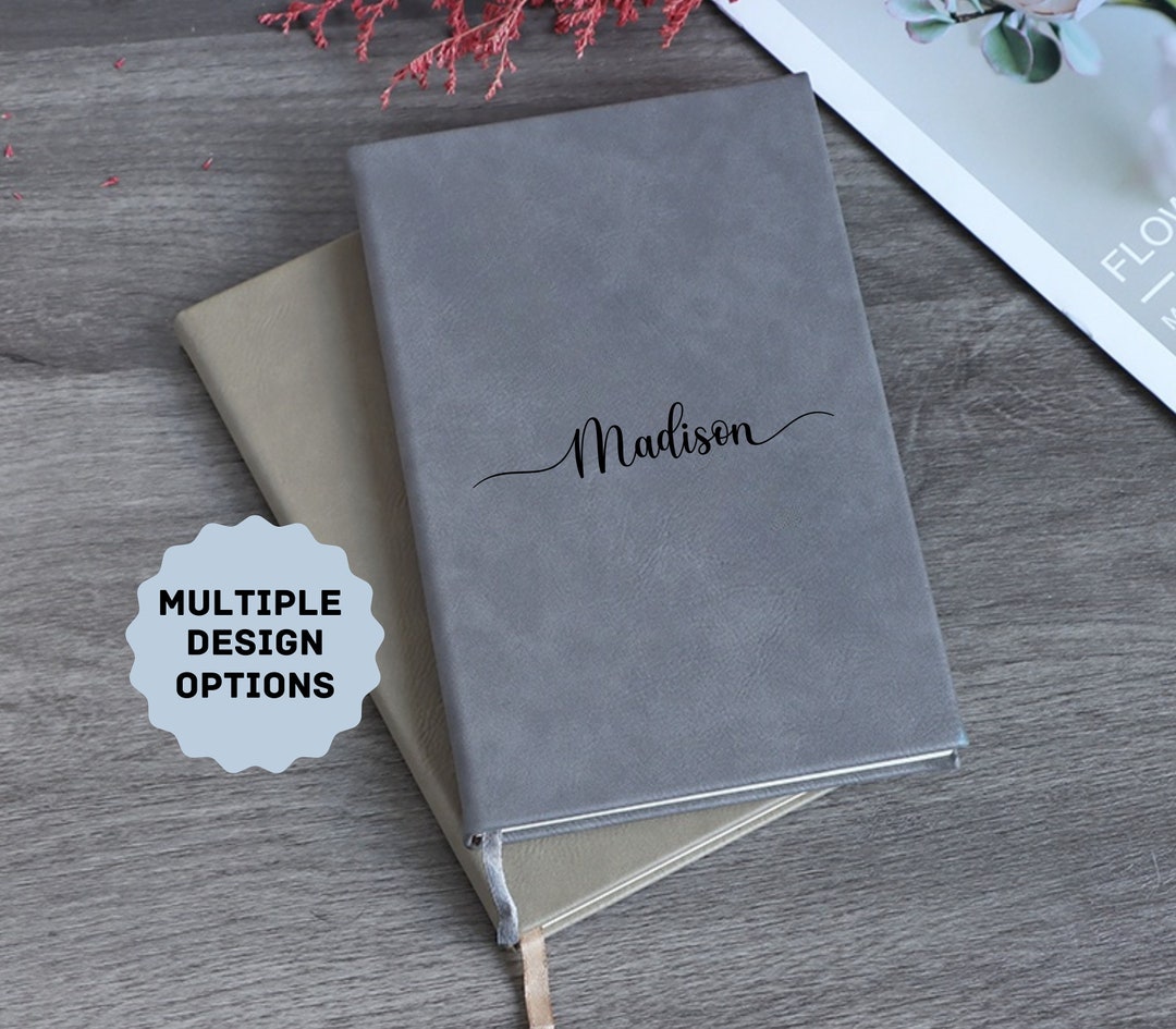 Customized Leather Journal,personalized Leather Journal,journal With ...