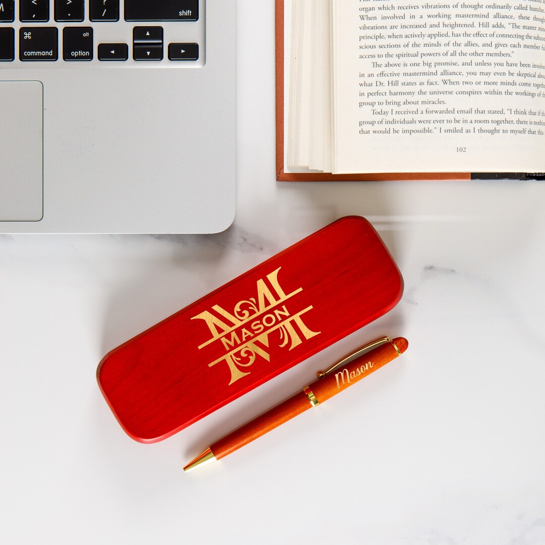 Laser Engraved Wood Pen, Groomsman Gift Bamboo Pen, Bridesmaid Pens ...