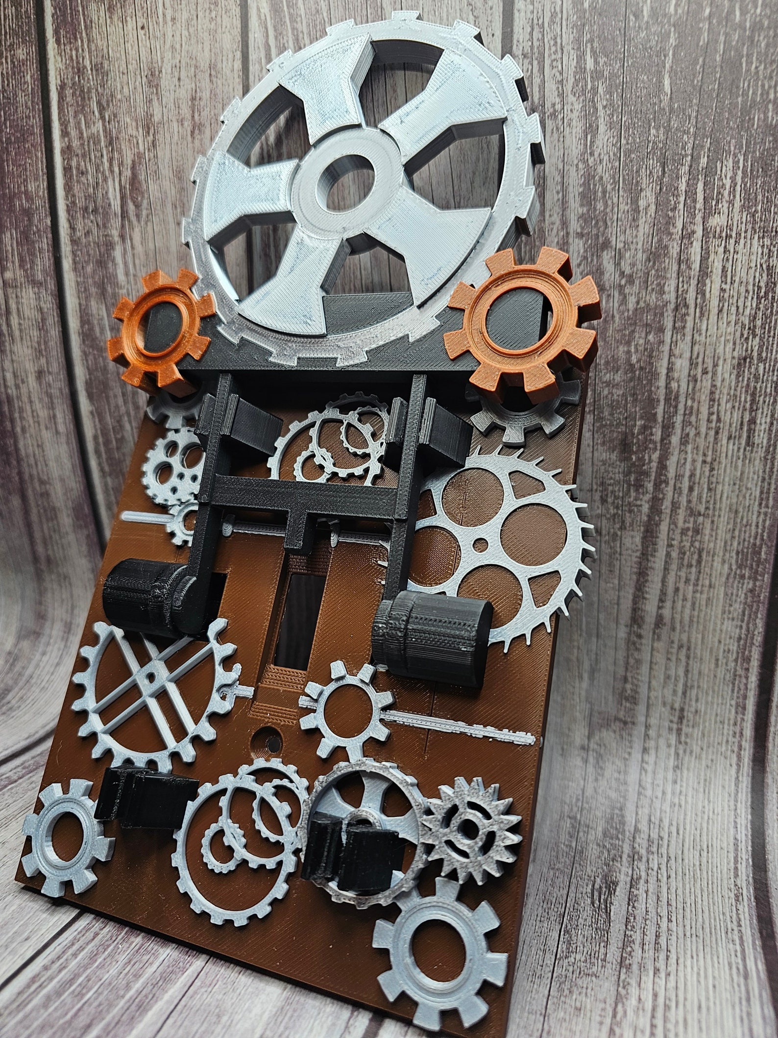 Steampunk Light Switch Plate - Unique Geared Throw Switch Cover ...