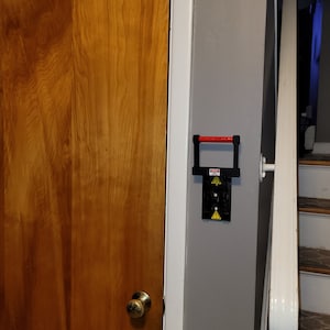 Industrial Sci-fi "high-voltage" Light Switch Plate 3-color Fun Throw ...