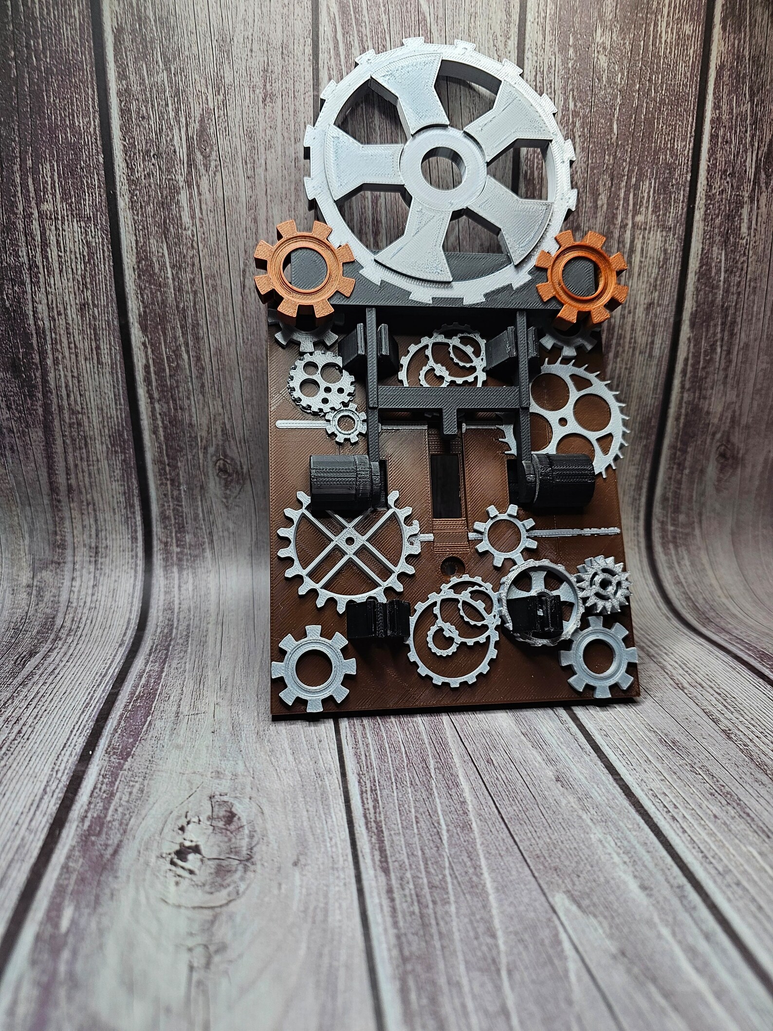 Steampunk Light Switch Plate - Unique Geared Throw Switch Cover ...