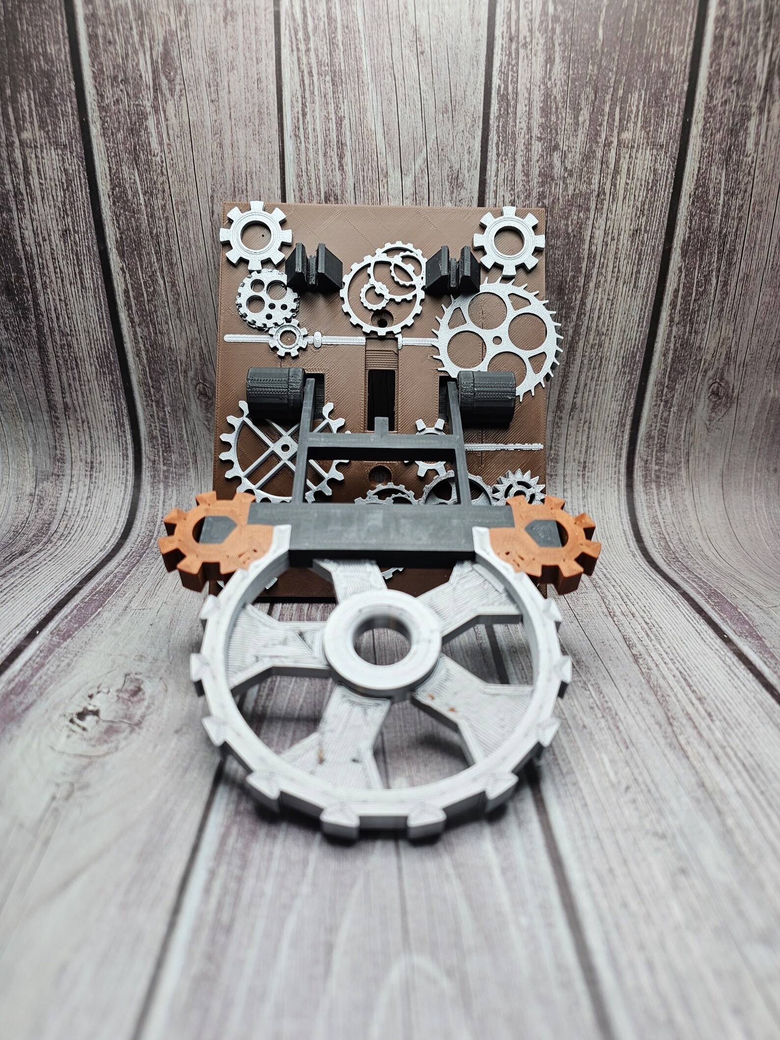 Steampunk Light Switch Plate - Unique Geared Throw Switch Cover ...