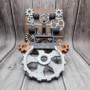 Steampunk Light Switch Plate - Unique Geared Throw Switch Cover ...
