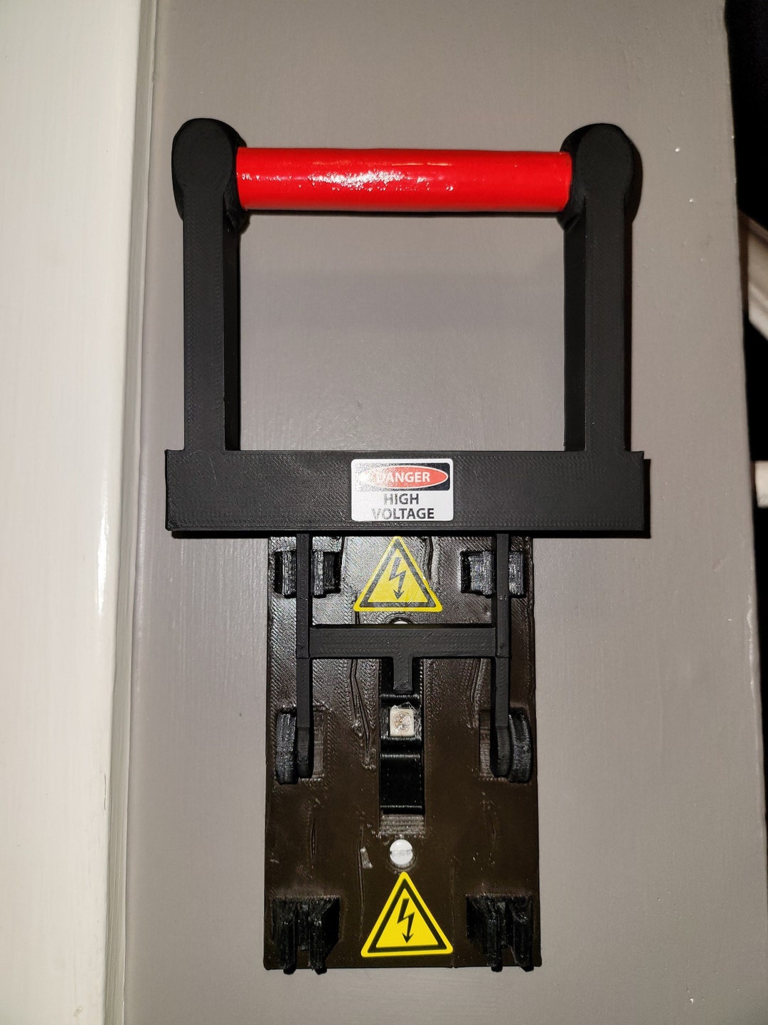 Industrial Sci-fi "high-voltage" Light Switch Plate 3-color Fun Throw ...