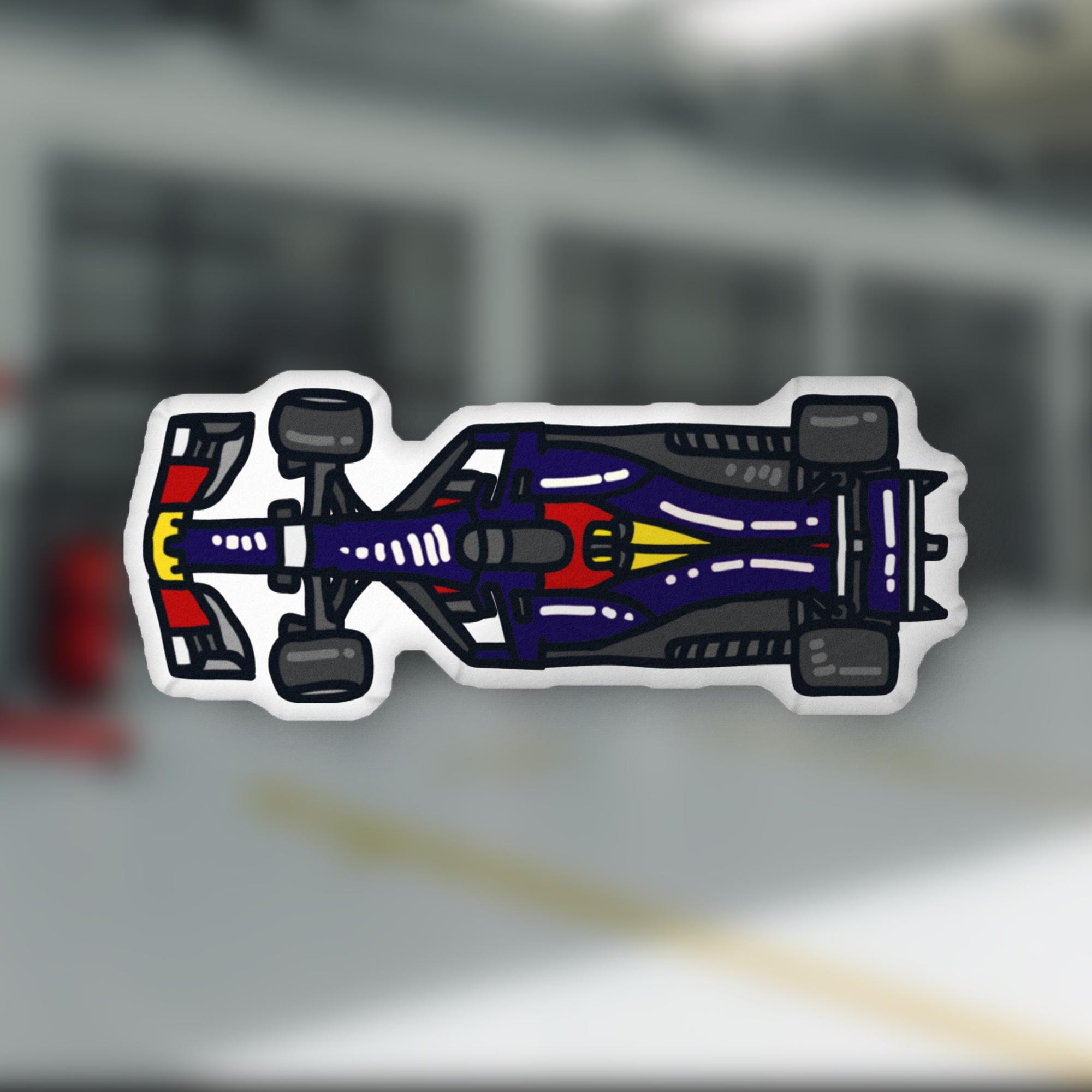 Red Bull F1 Car Shaped Pillow - Etsy
