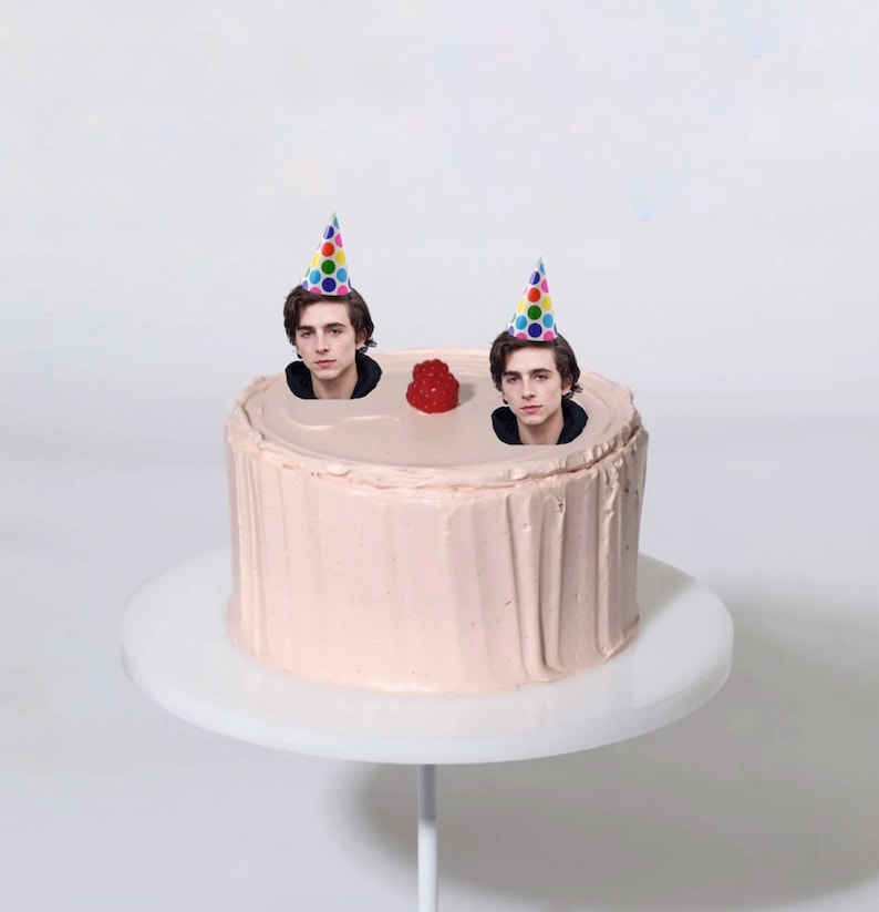 Timothée Chalamet Cake Toppers - Etsy