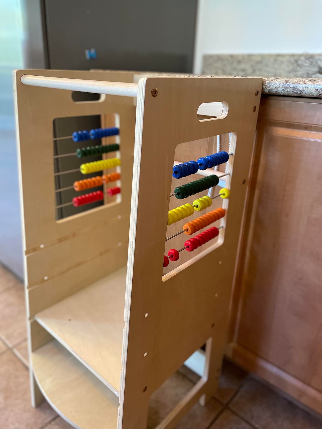 Kitchen Helper Tower Montessori Learning Tower Adjustable - Etsy Australia