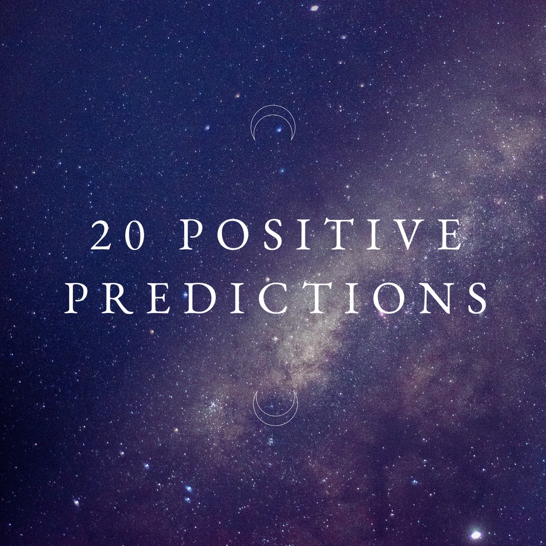 20 Positive Predictions Tarot Reading - Etsy