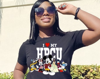 HBCU T-shirt I Love My HBCU Tuskegee Black College - Etsy