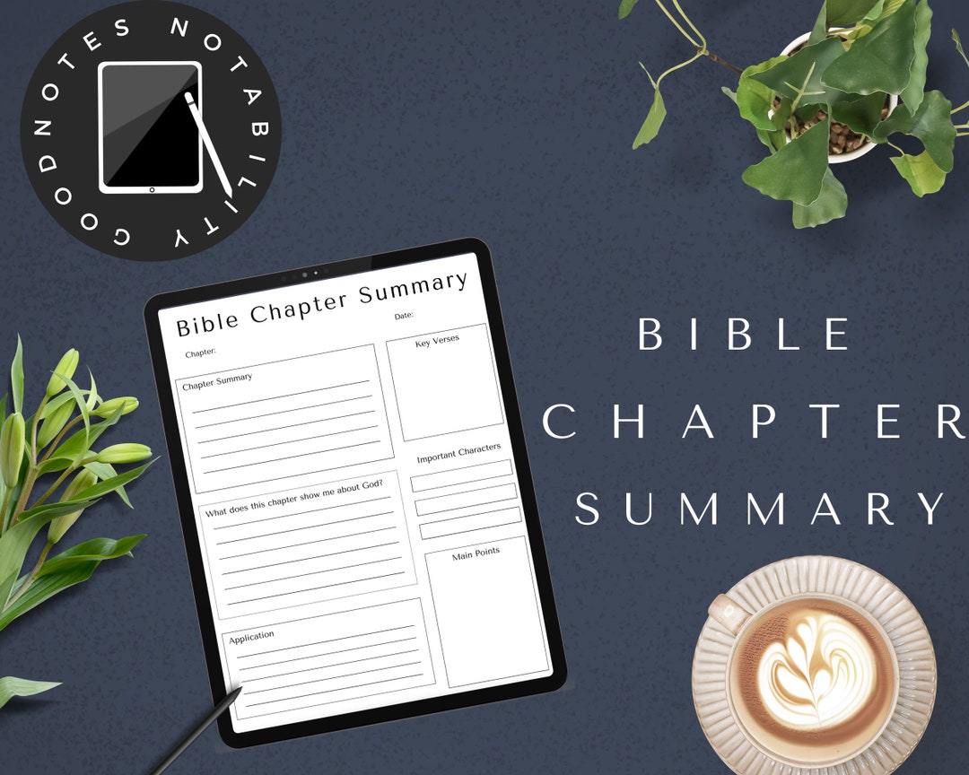 Bible Study Chapter for Christian Women Bible Study Printable for Daily ...
