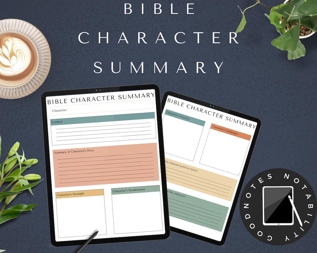 Retro Bible Character Study for Christian Women Daily Bible Study ...