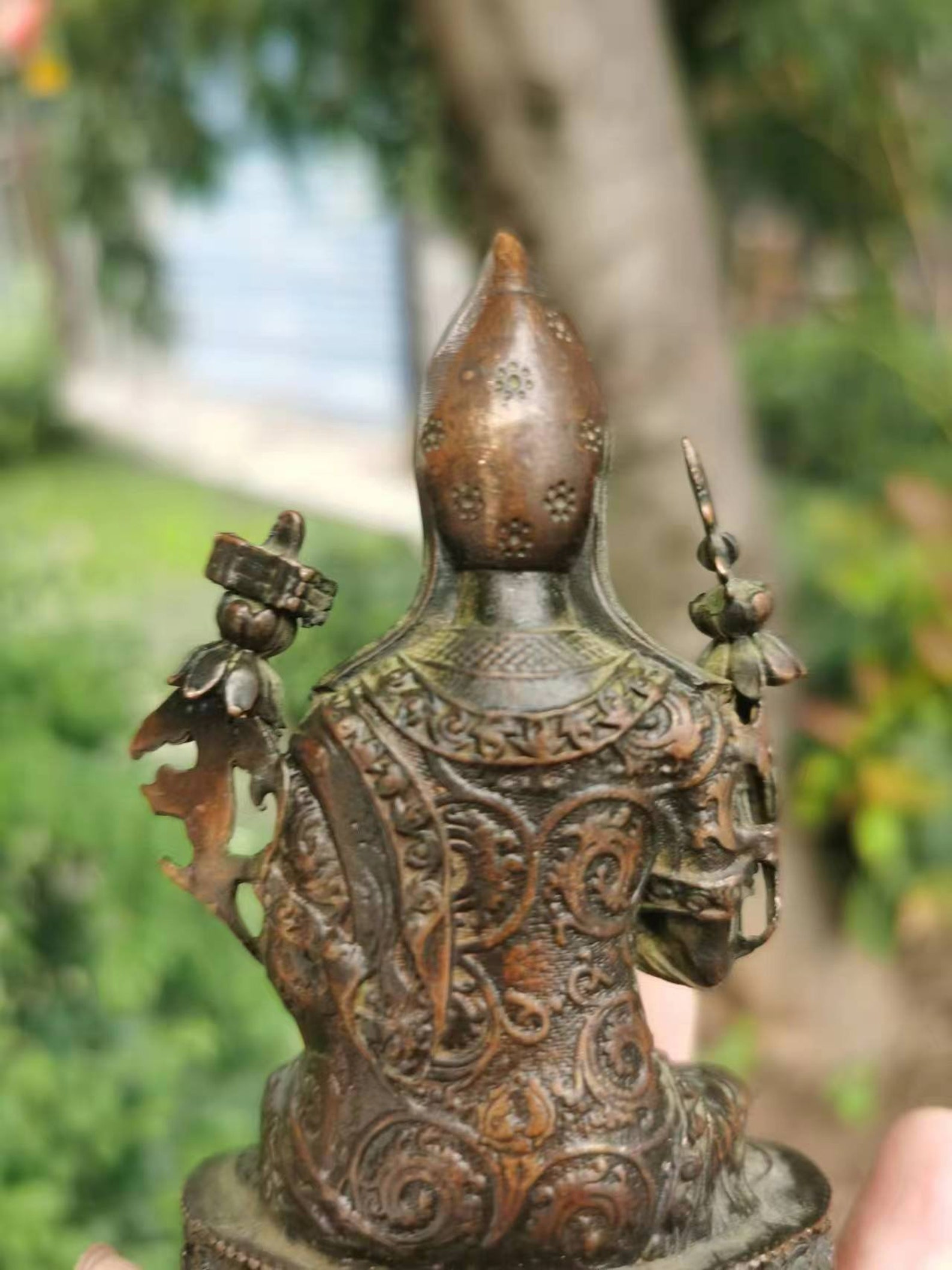 Tibet Buddha Statue, Lotus Budha Bodhisattva Fengshui Zen Buddhism ...