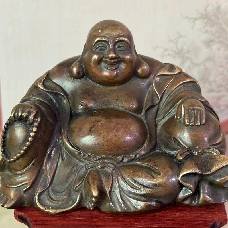 Chinese Buddha Fat Statue - Etsy