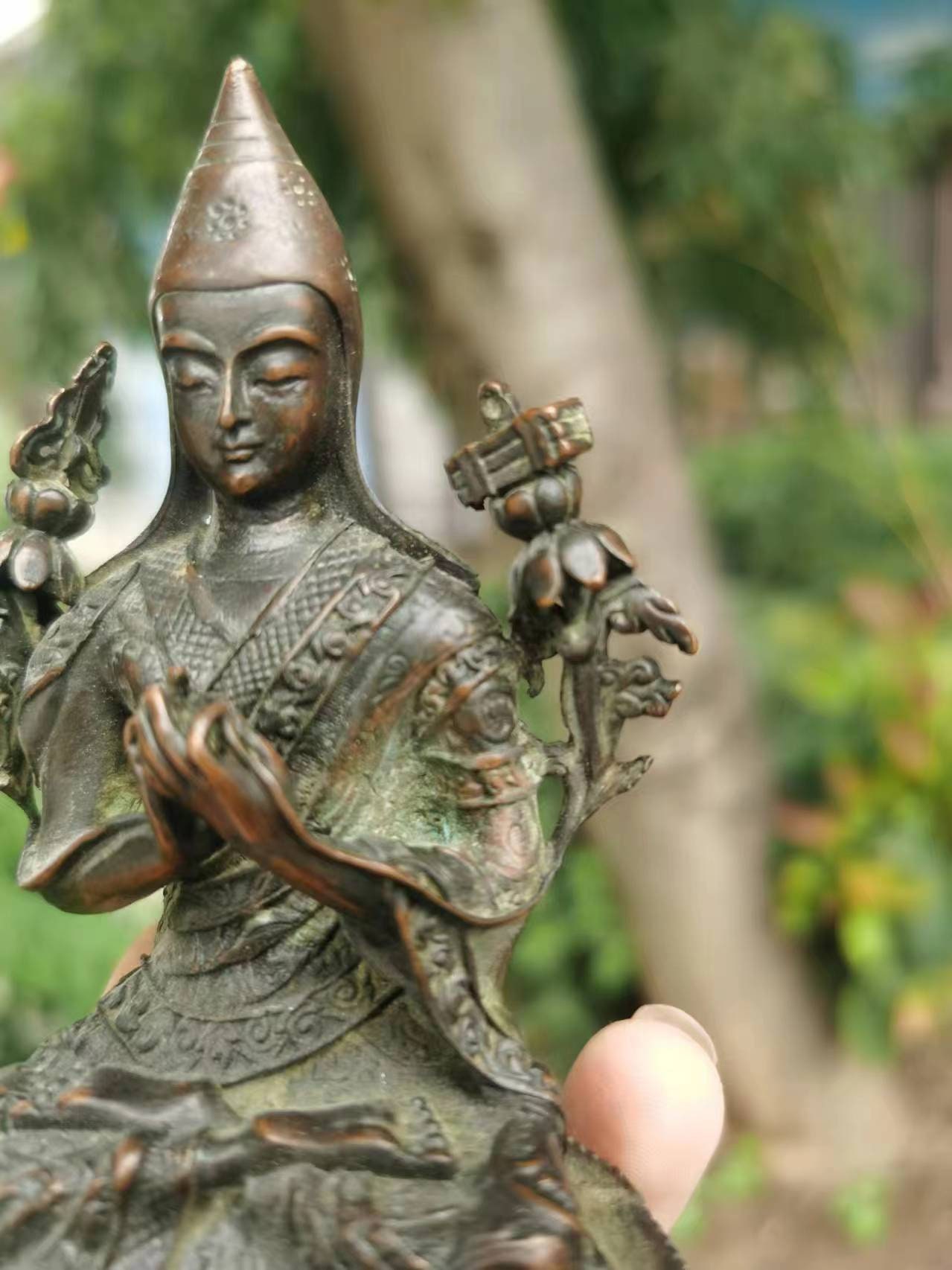 Tibet Buddha Statue, Lotus Budha Bodhisattva Fengshui Zen Buddhism ...