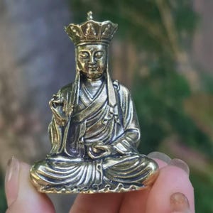 Pure Copper Ksitigarbha Bodhisattva Standing Posture Dizang Pusa Copper ...