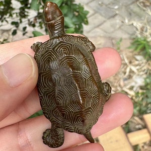 Vintage Copper Turtle Statue,collectibles Tea Pet Figures Home Decor ...