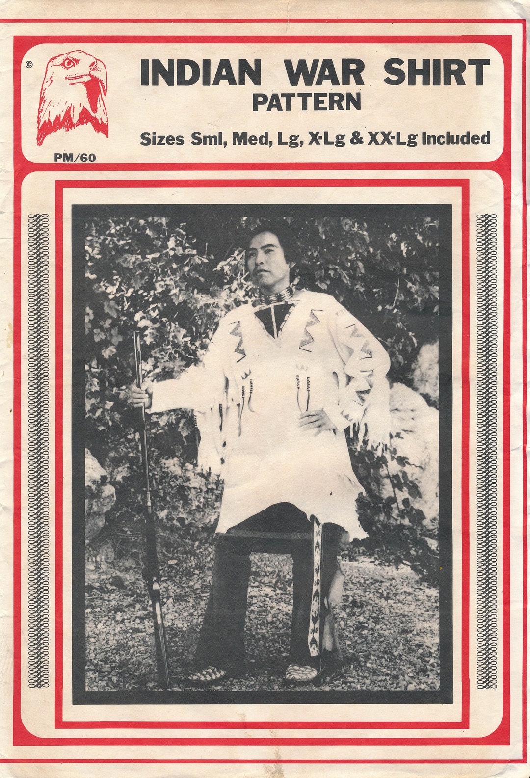 Indian War Shirt Sewing Pattern // Tandy Leather Company - Etsy