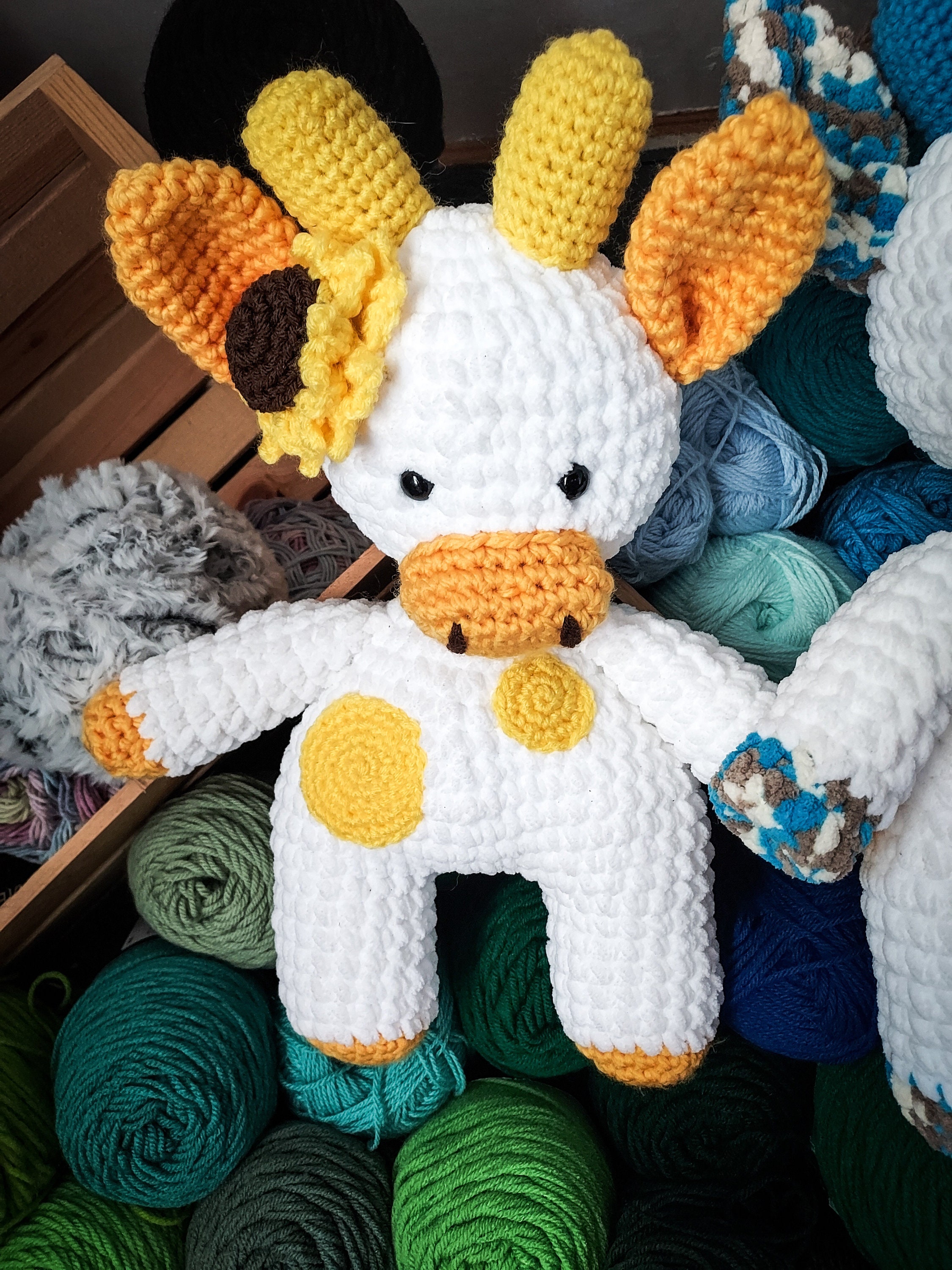 Cooper Cow Plushie Crochet Pattern - Etsy