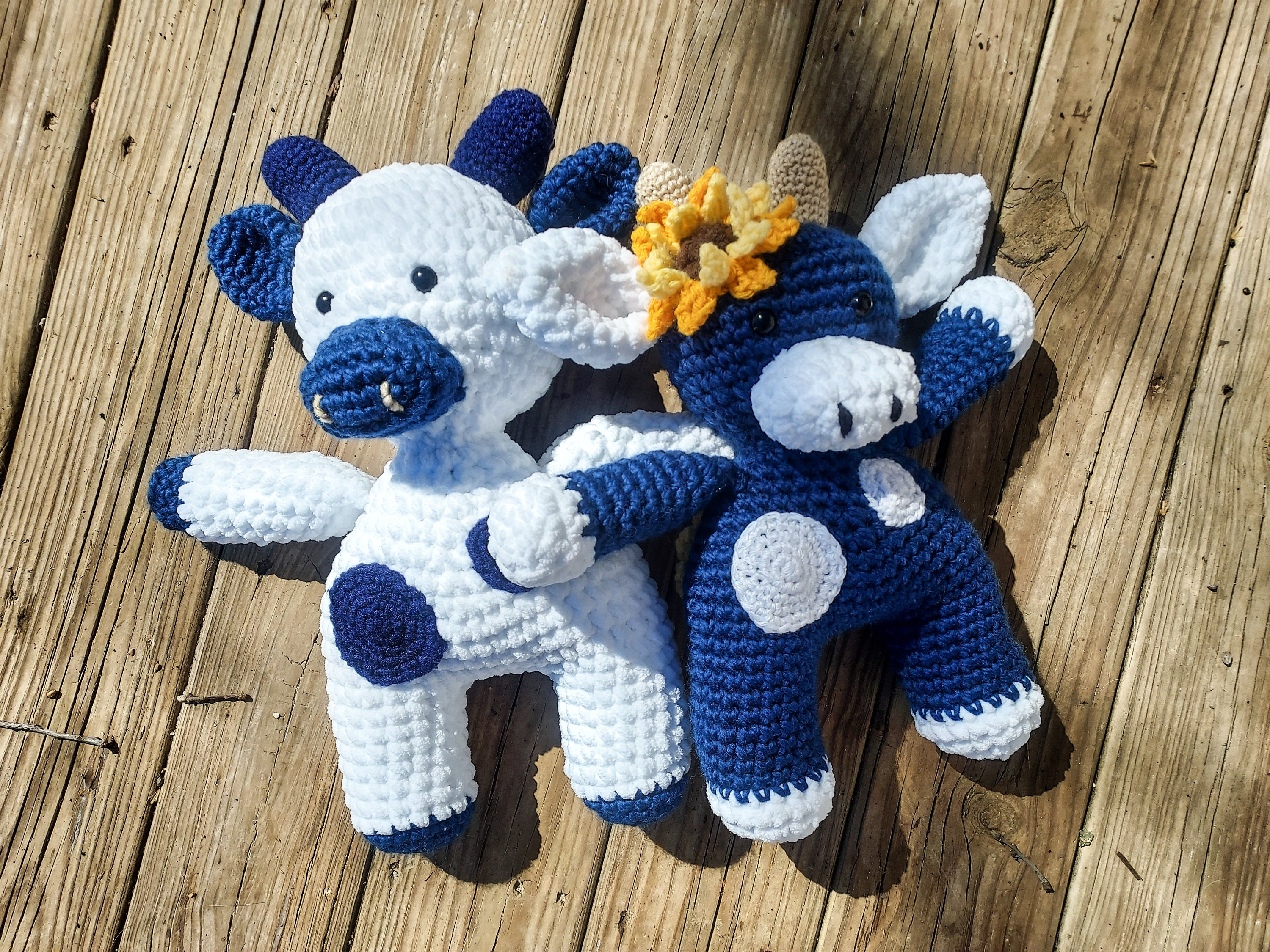 Cooper Cow Plushie Crochet Pattern - Etsy
