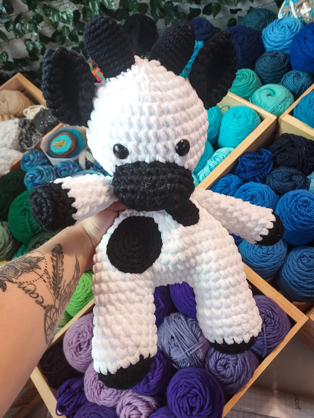 Cooper Cow Plushie Crochet Pattern - Etsy