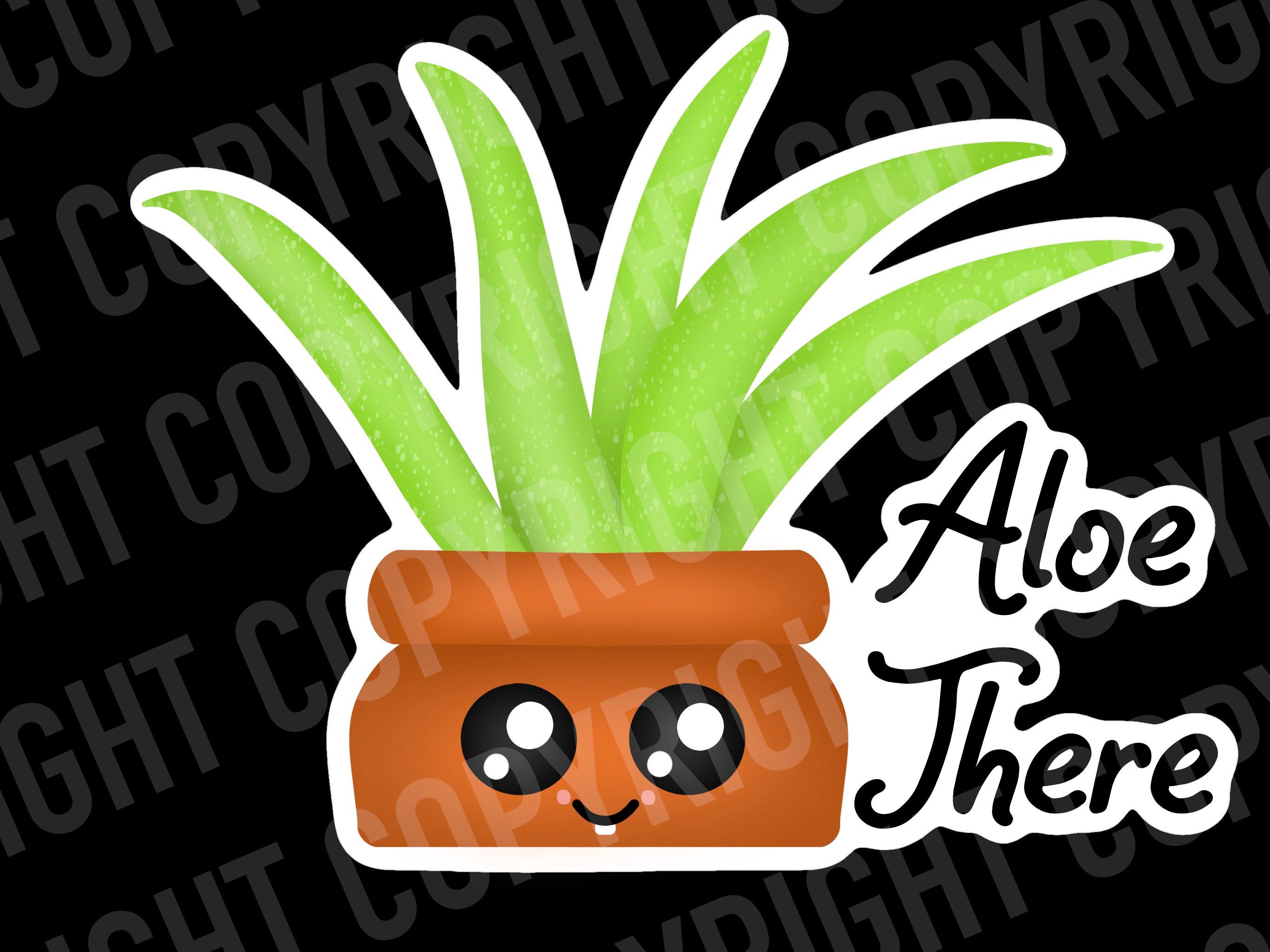 Aloe There - PNG - Etsy
