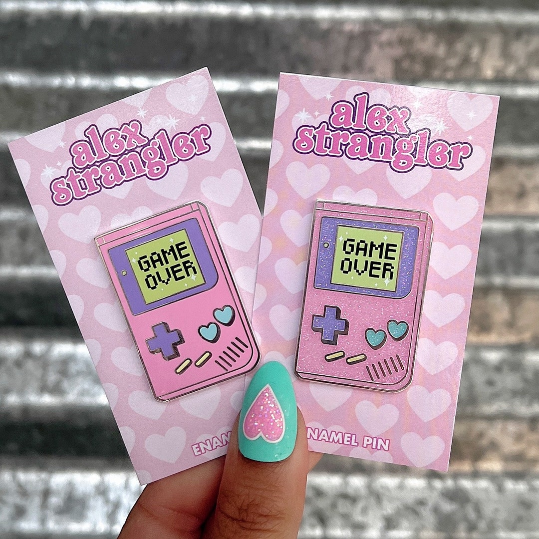Game Over - Enamel Pin - Etsy