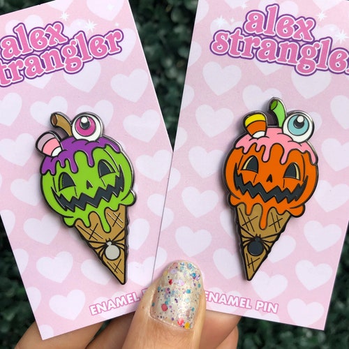 Mr. Bumpkin Enamel Pin Halloween Pin Spooky Pin Bat Pin - Etsy