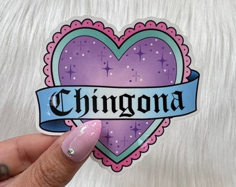 Educated Chingona Sticker, Calcomania, Waterproof Vinyl Sticker new ...