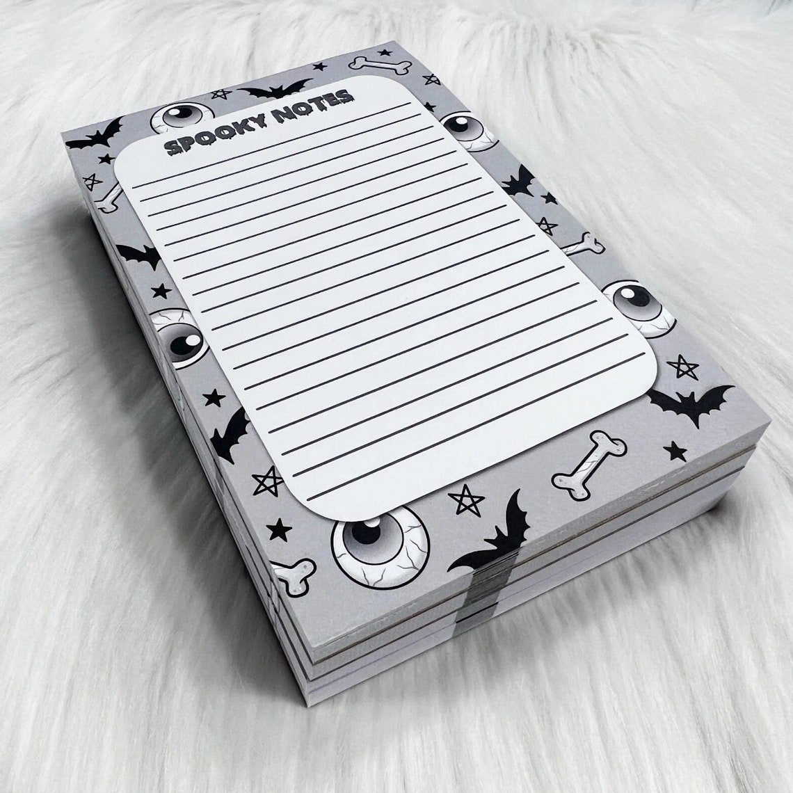 Spooky Notes - Notepad - Etsy