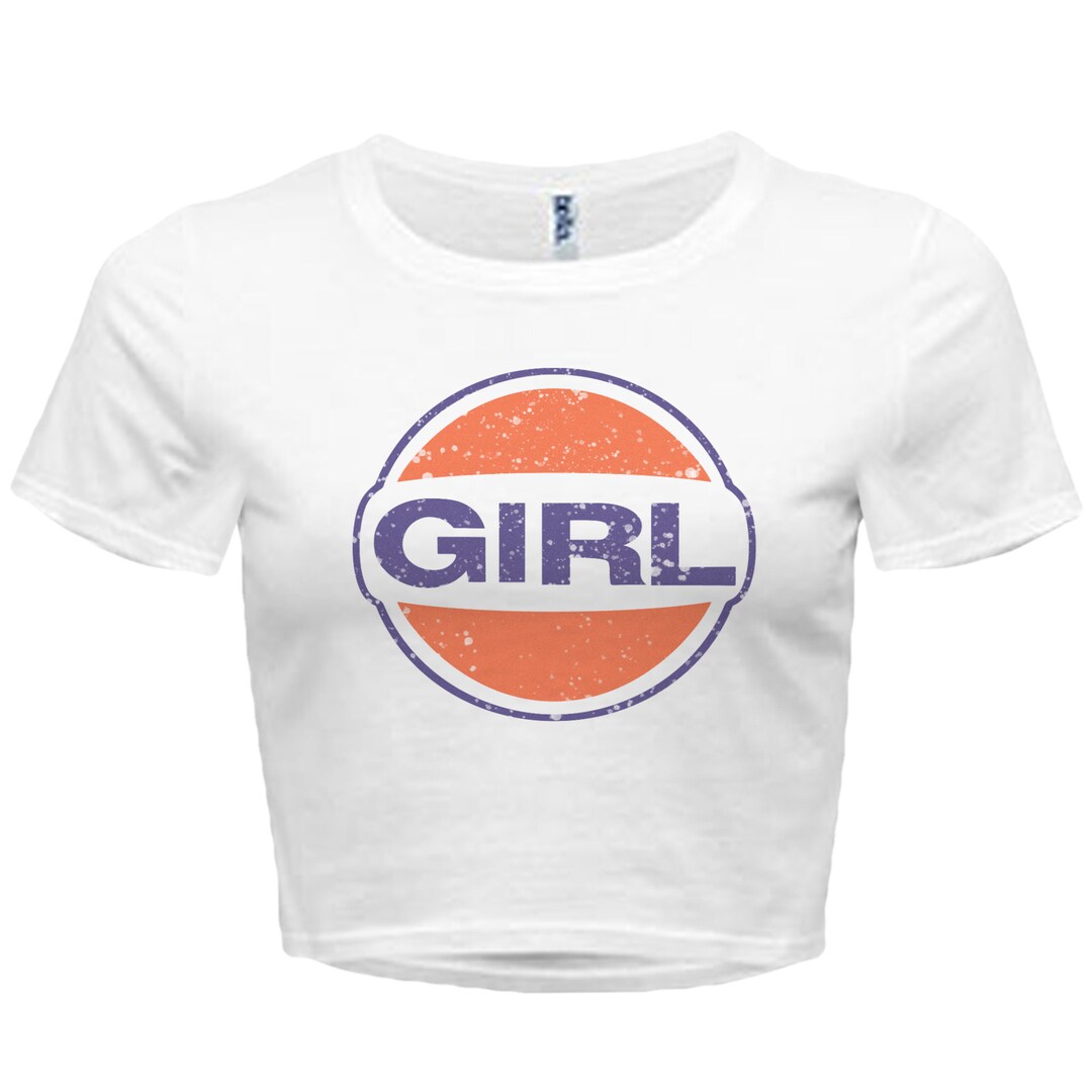Girl Logo Shirt Pamela Anderson 90's Women's Crop Top - Etsy