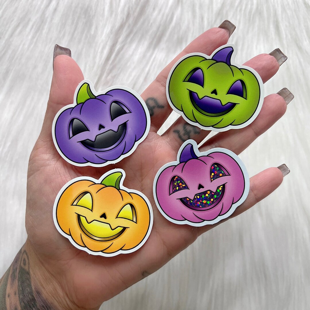 Mini Pumpkins - Vinyl Sticker Set - Etsy