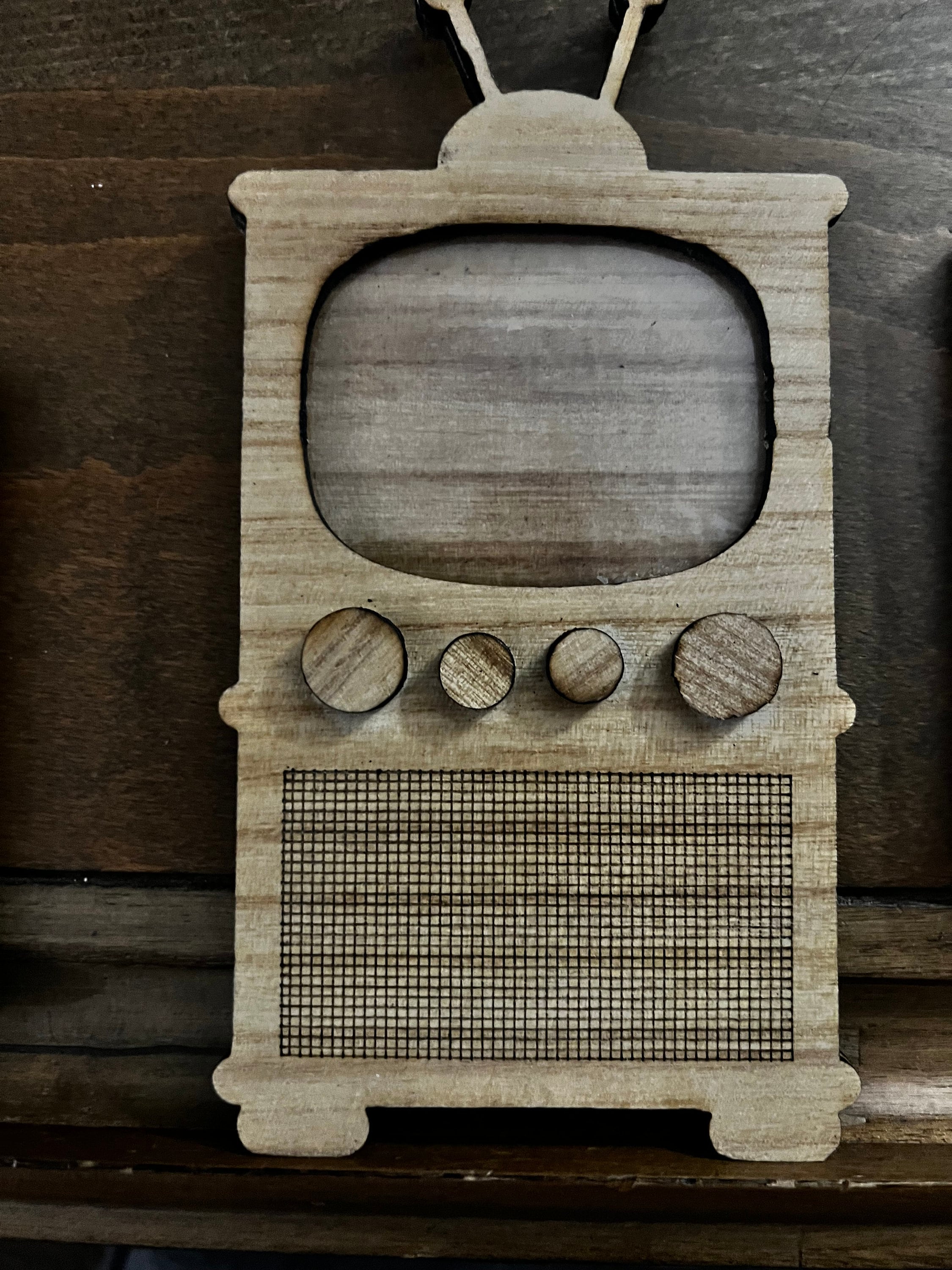 Vintage TV Photo Frame - Etsy