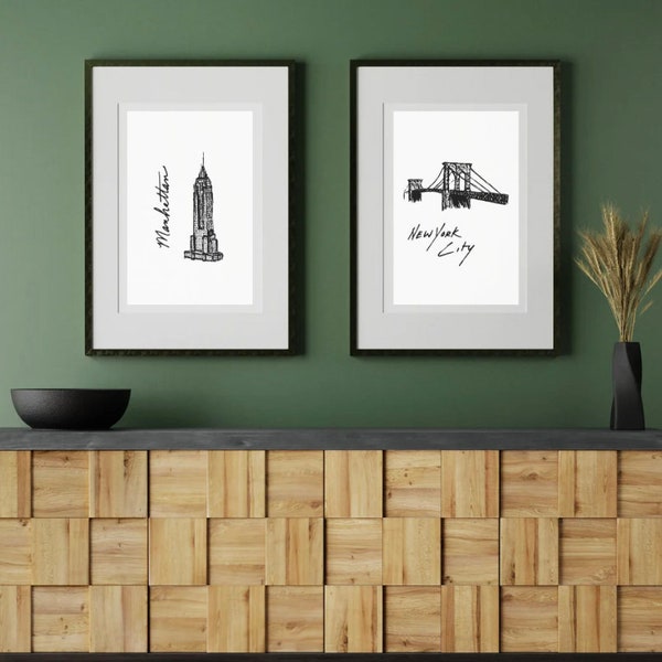 New York City Frames - Etsy