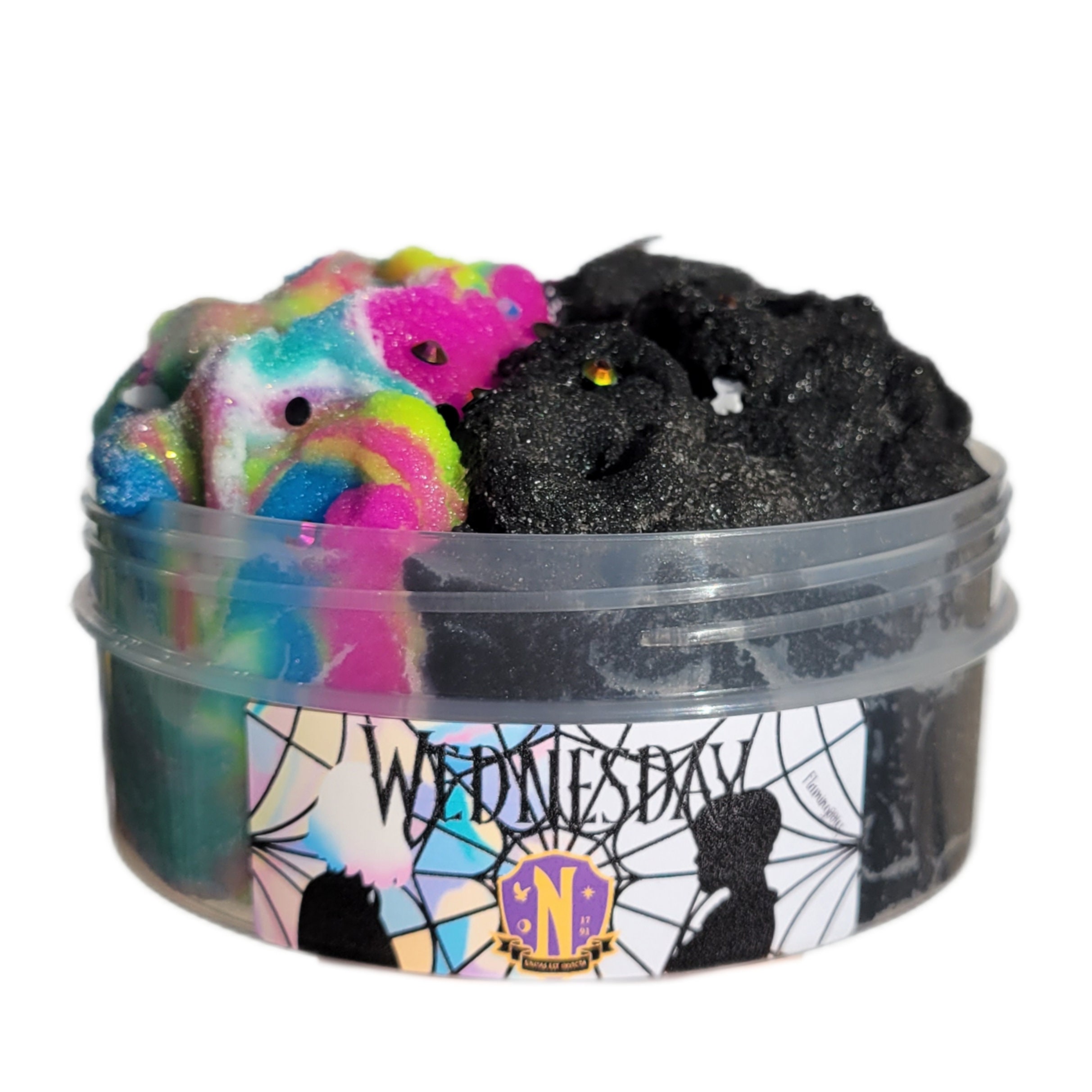 Wednesday Addams Themed Icee Slime Mystery Spooky Scented - Etsy UK