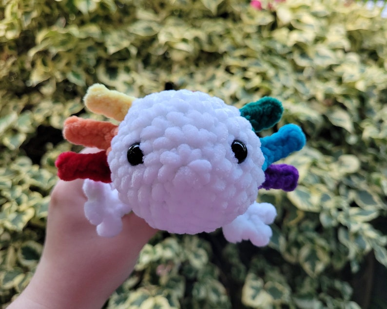 Crochet Gay Pride Axolotl Amigurumi Axolotl Handmade - Etsy Australia