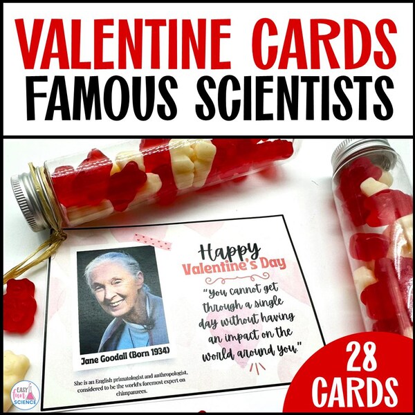 Science Valentine - Etsy