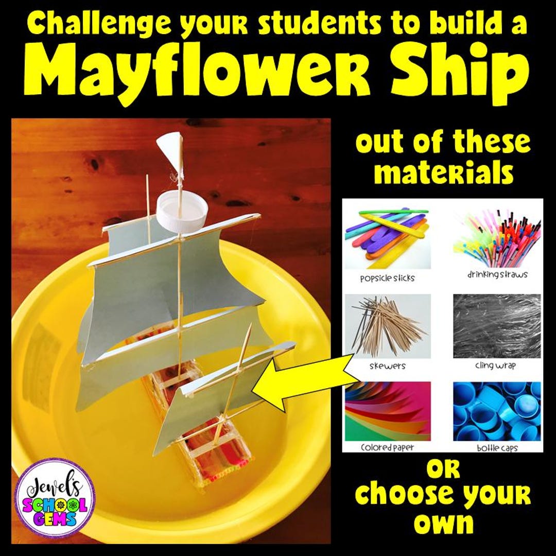 Fall and November Thanksgiving STEM Activities | Mayflower STEM ...
