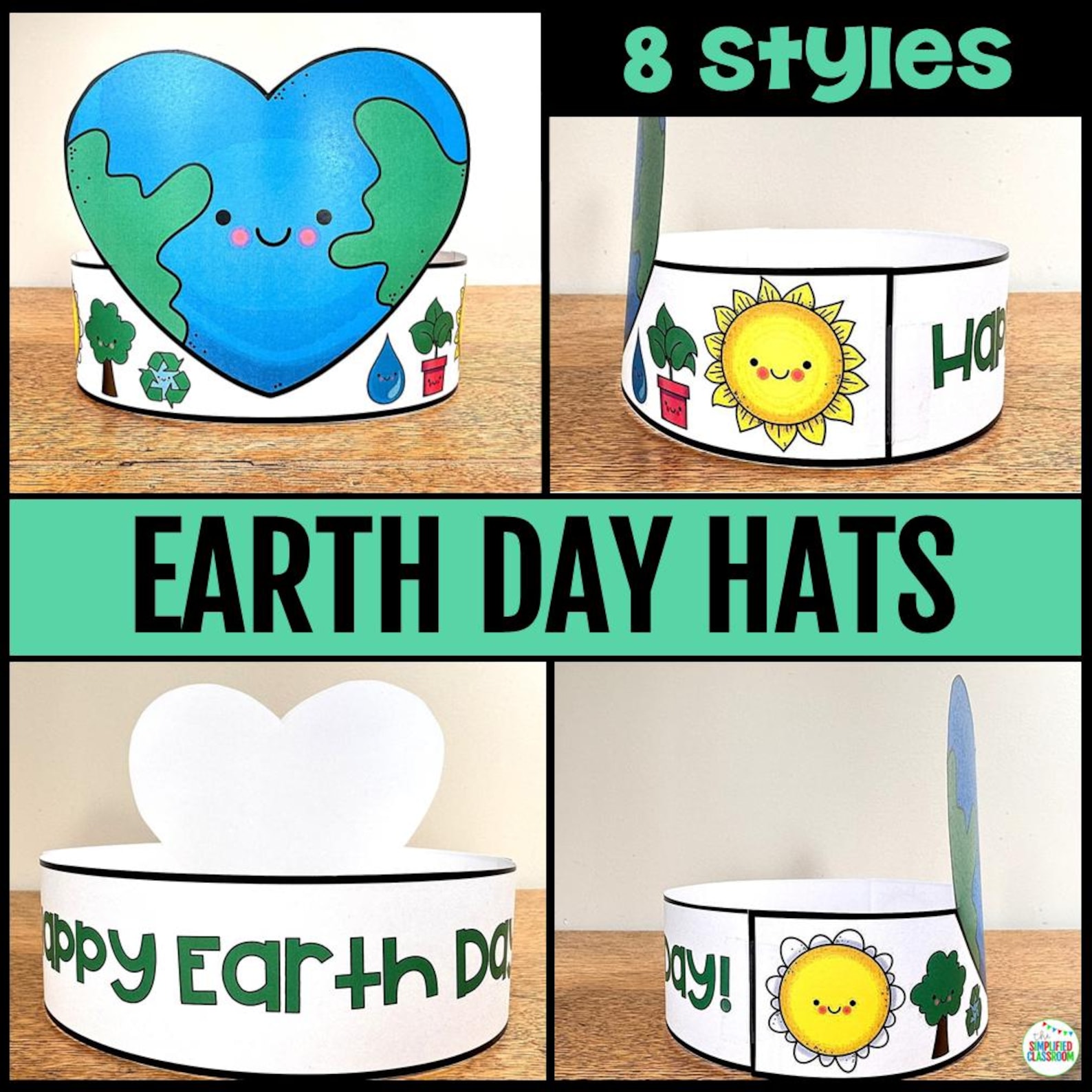 Earth Day Headbands, Earth Day Head Band, Earth Day Crown, Earth Day ...